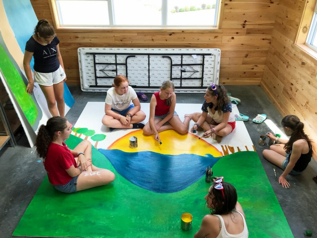 Himnon Ramah Murals - Camp Ramah Wisconsin