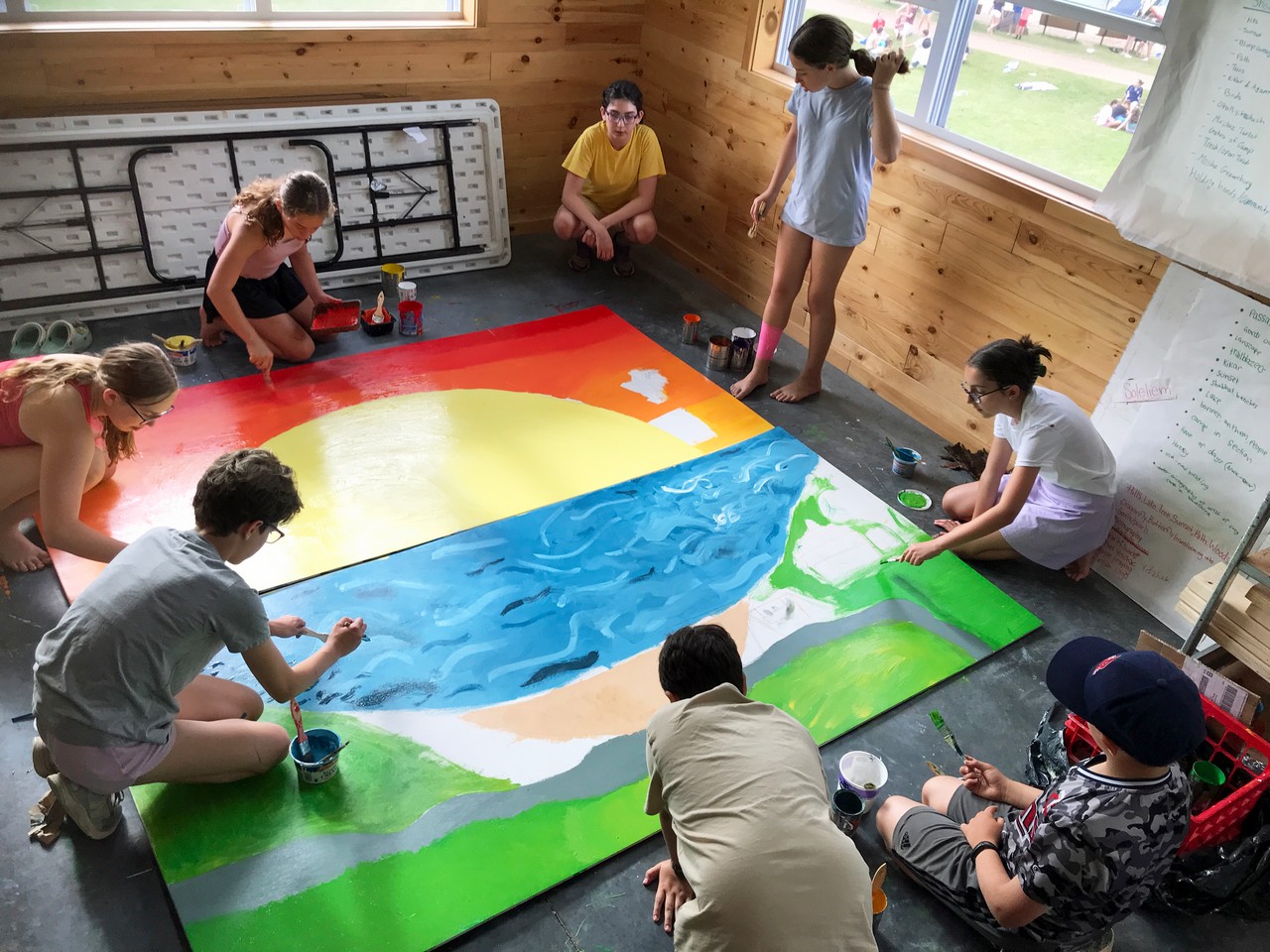 Himnon Ramah Murals - Camp Ramah Wisconsin