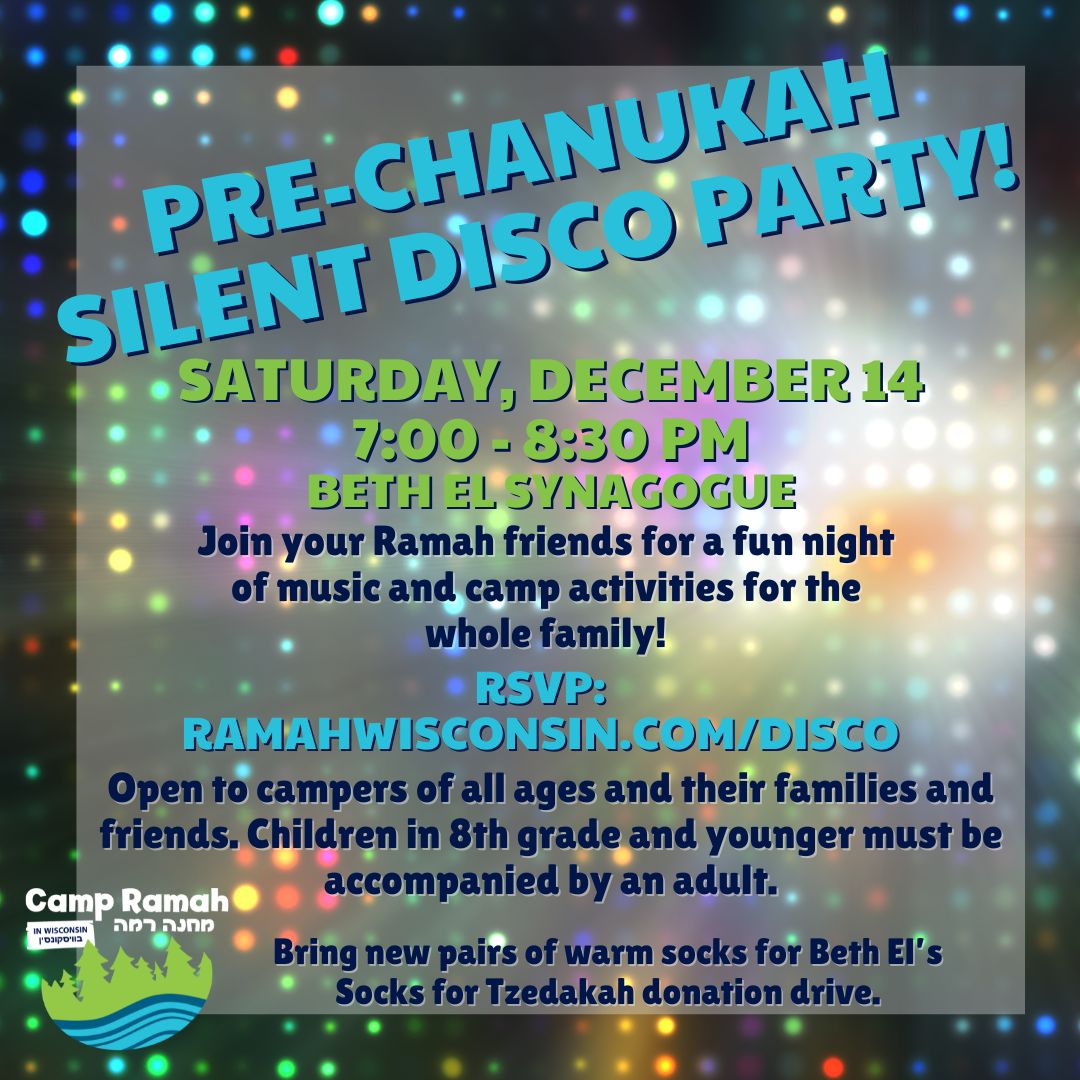 MN Silent Disco - Camp Ramah Wisconsin